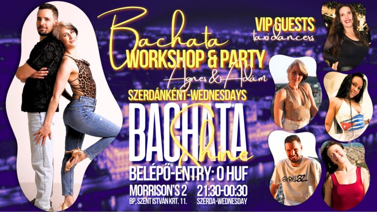 100% Bachata Shine party – Latinfo.hu